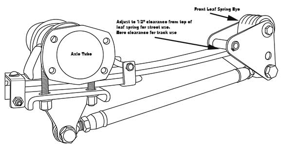1973-87 Chevy Truck Cal Trac Traction Bar Kit, C10, Calvert 3200, 3204